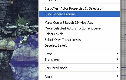 Learning Unreal Engine 3 – UE3 Editor - Editor Basics Topic 2 - Generic Browser