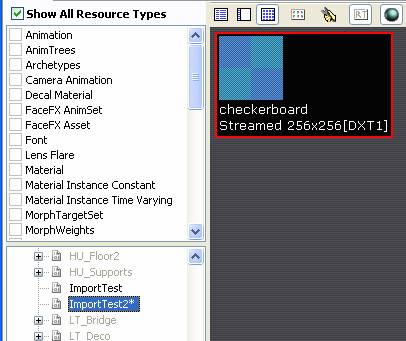 Learning Unreal Engine 3 – UE3 Editor - Working with Packages (Importing and Creating Assets)