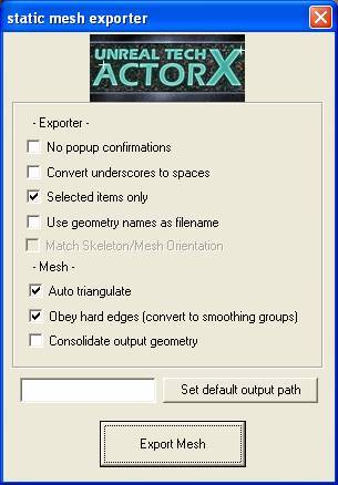 Learning Unreal Engine 3 – UE3 Editor - Importing Meshes
