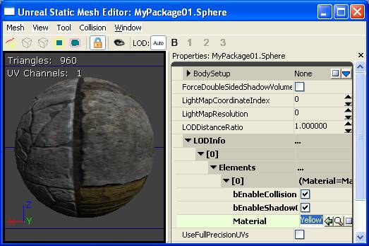 Learning Unreal Engine 3 – UE3 Editor - Importing Meshes